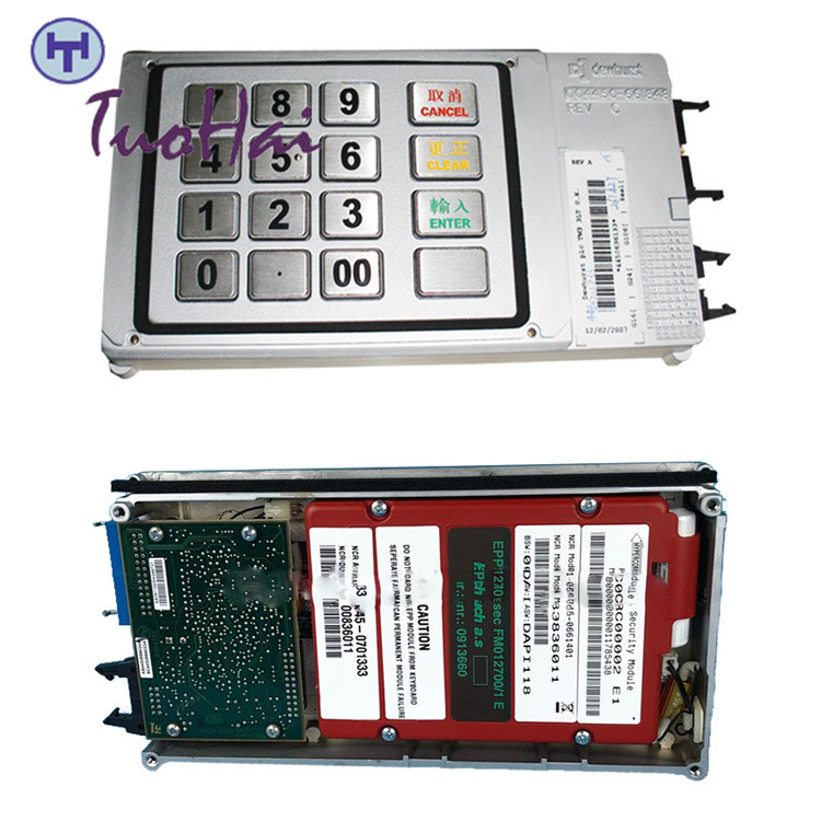 ATM machine part 445-0661401 Accessories Ncr 5886 Parts Epp V3 Keypad ...